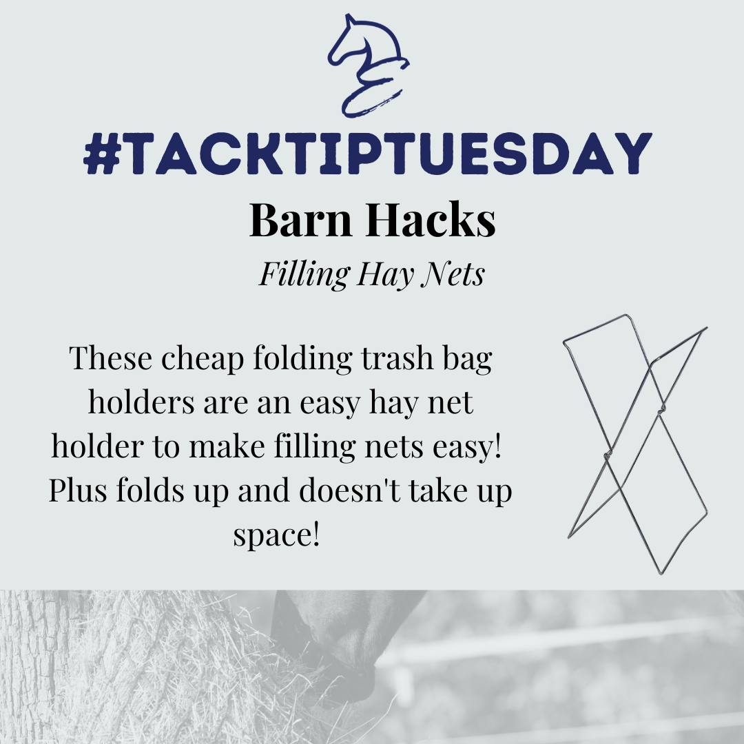 Barn Hacks - Filling Hay Nets – Evolution Equestrian Co.