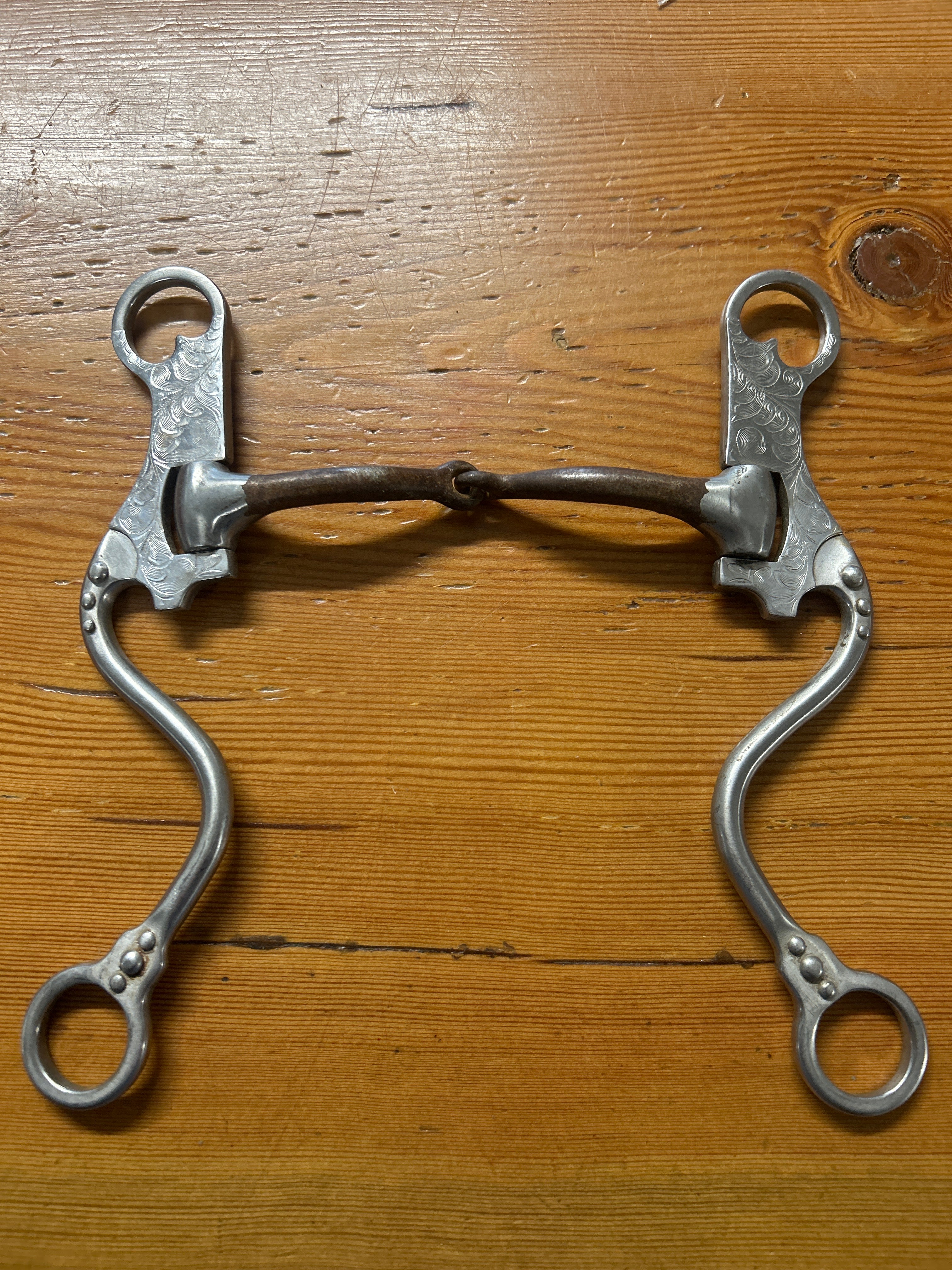 Francois Gauthier Single Jointed Shanked Bit – Evolution Equestrian Co.